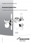 Greenstar System Filter 22mm & 28mm Installation and Maintenance ...
